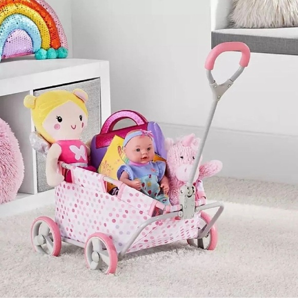 Toys | Nib Members Mark Toy Wagon Pink | Poshmark